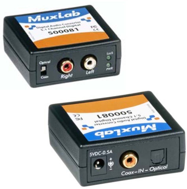 Muxlab 500081 Digital Audio Converter (Dolby Digital to 2 RCA) | eBay