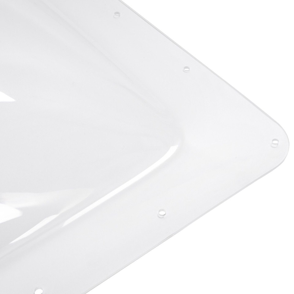 18"x 26" Clear/White Skylight Cover Outer Dome For RV Camper Truck Top ...