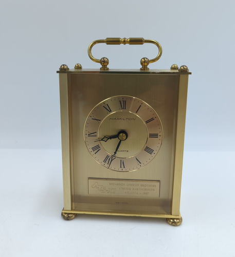 Hamilton Quartz Clock W. Germany Shearson Lehman Brothers Limited ...