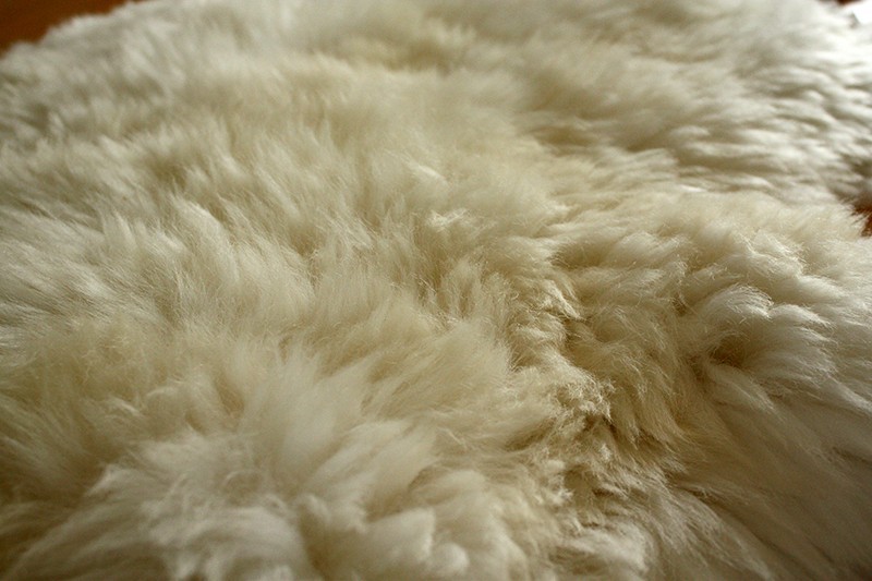 Brand New HUGE Large White Ivory Genuine Merino Sheep skin Fur Rug ...