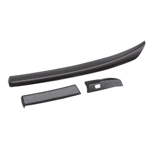 For Honda Accord 2008-13 Carbon Fiber Central Console Instrument Strip ...