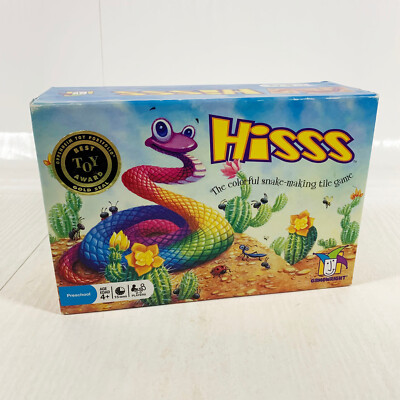 HISSS The Colorful Snake Making Tile Matching Game Gamewright - No ...