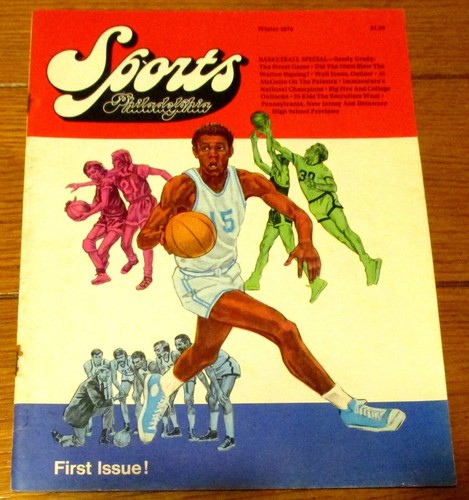1974 Sports Philadelphia FIRST Issue Magazine 74 Pages W/Bill Walton ...