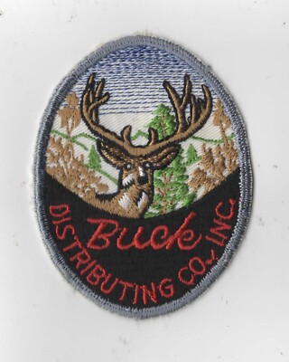 Buck Distributing Co. Inc. Patch GRY Bdr. [5D-431] | eBay