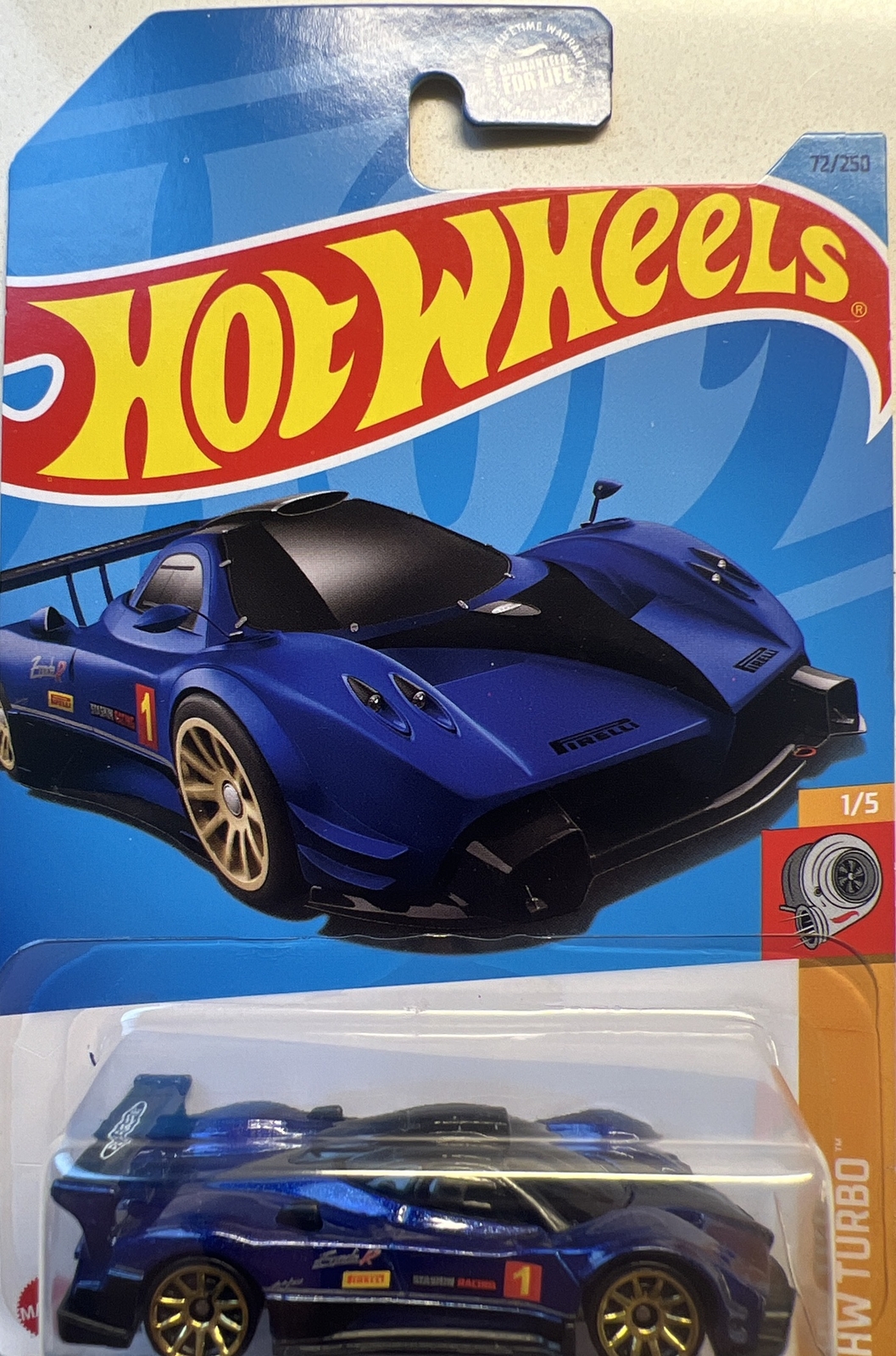 Hot Wheels Pagani Zonda R Blue #72 - 2023 HW Turbo | eBay