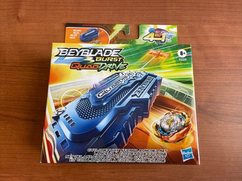 NEW Hasbro Beyblade Burst QuadDrive CYCLONE FURY String Launcher Toy ...