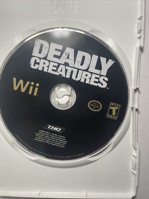 Nintendo Wii 2009 Video Game Deadly Creatures Disc Only Tested ...