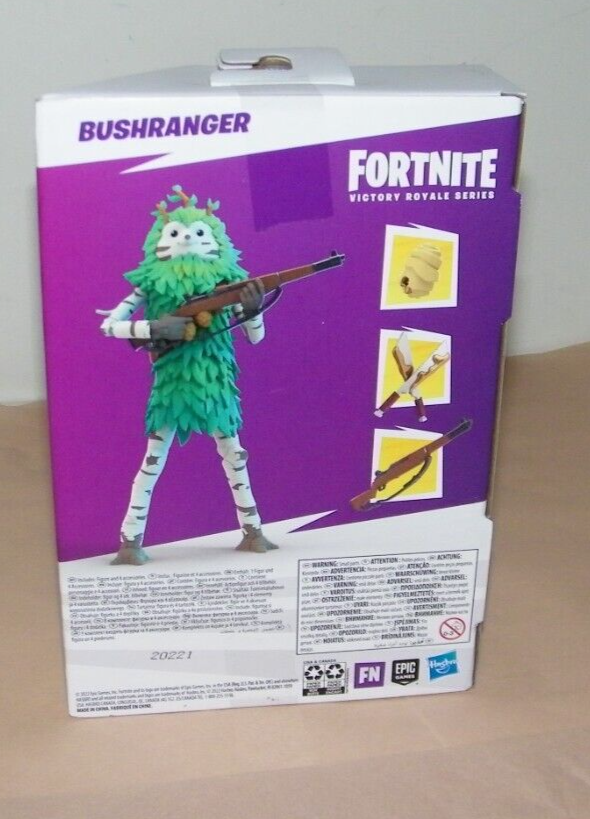 NEW ! Fortnite By Hasbro Victory Royale Series Bushranger 6" Action ...