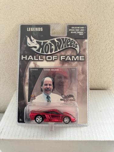 Hot Wheels Hall of Fame Legends Steve Saleen - Saleen S7 Red Real ...