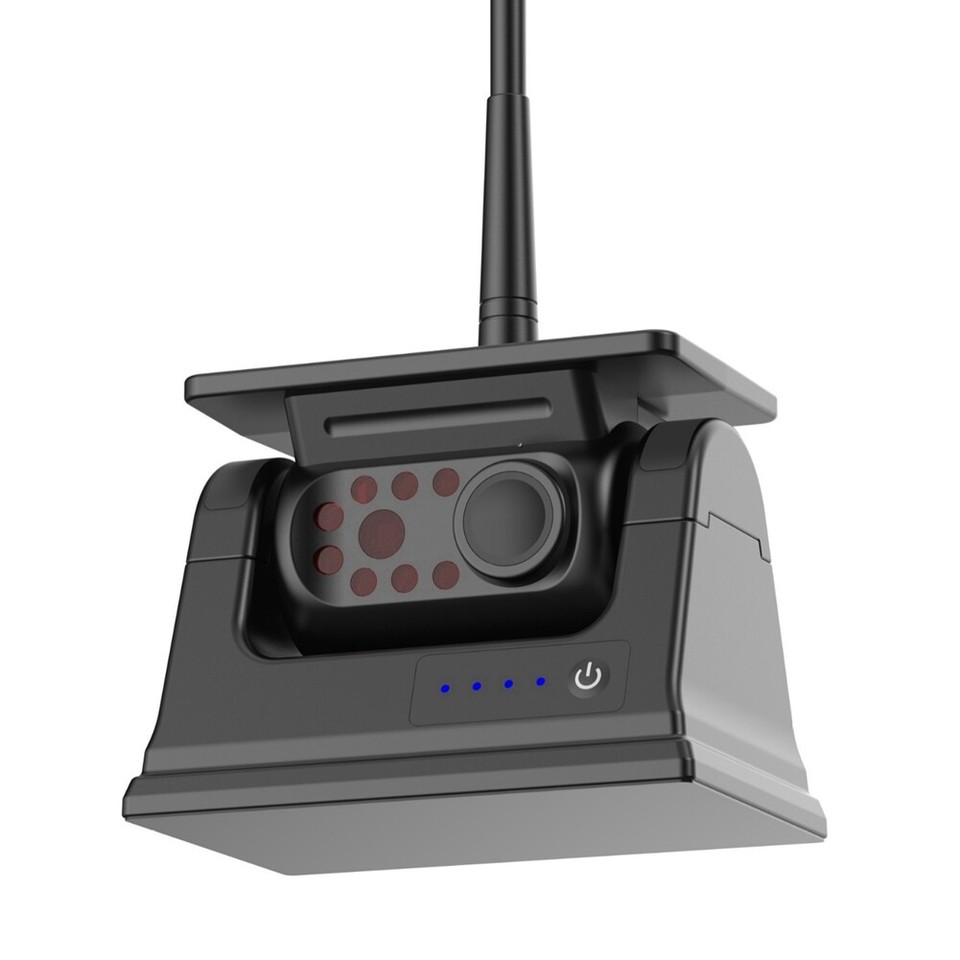 WiFi Solar Rear View Backup Camera IR Night Vision Base for RV Truck ...