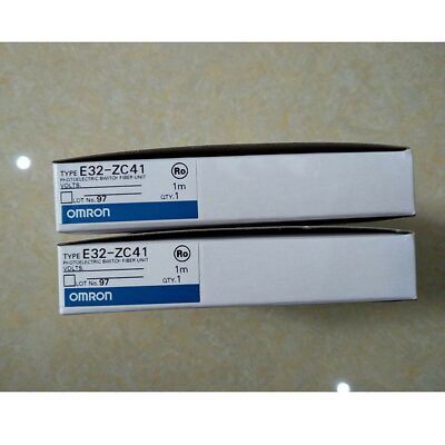 1PC NEW Omron E32-ZC41 E32-ZC41 optical fiber sensor 1M free shipping ...