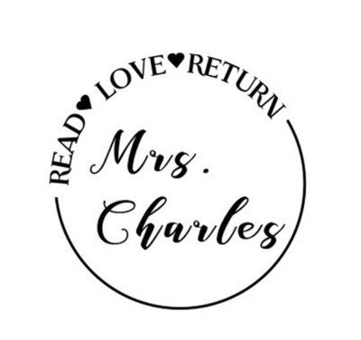Teacher Stamp Read Love Return Personalized Name Round self ink Teacher ...