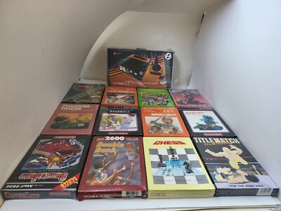 NEW Hyperkin Retron 77 Console Plays Atari 2600 Cartridges + 12 NEW ...