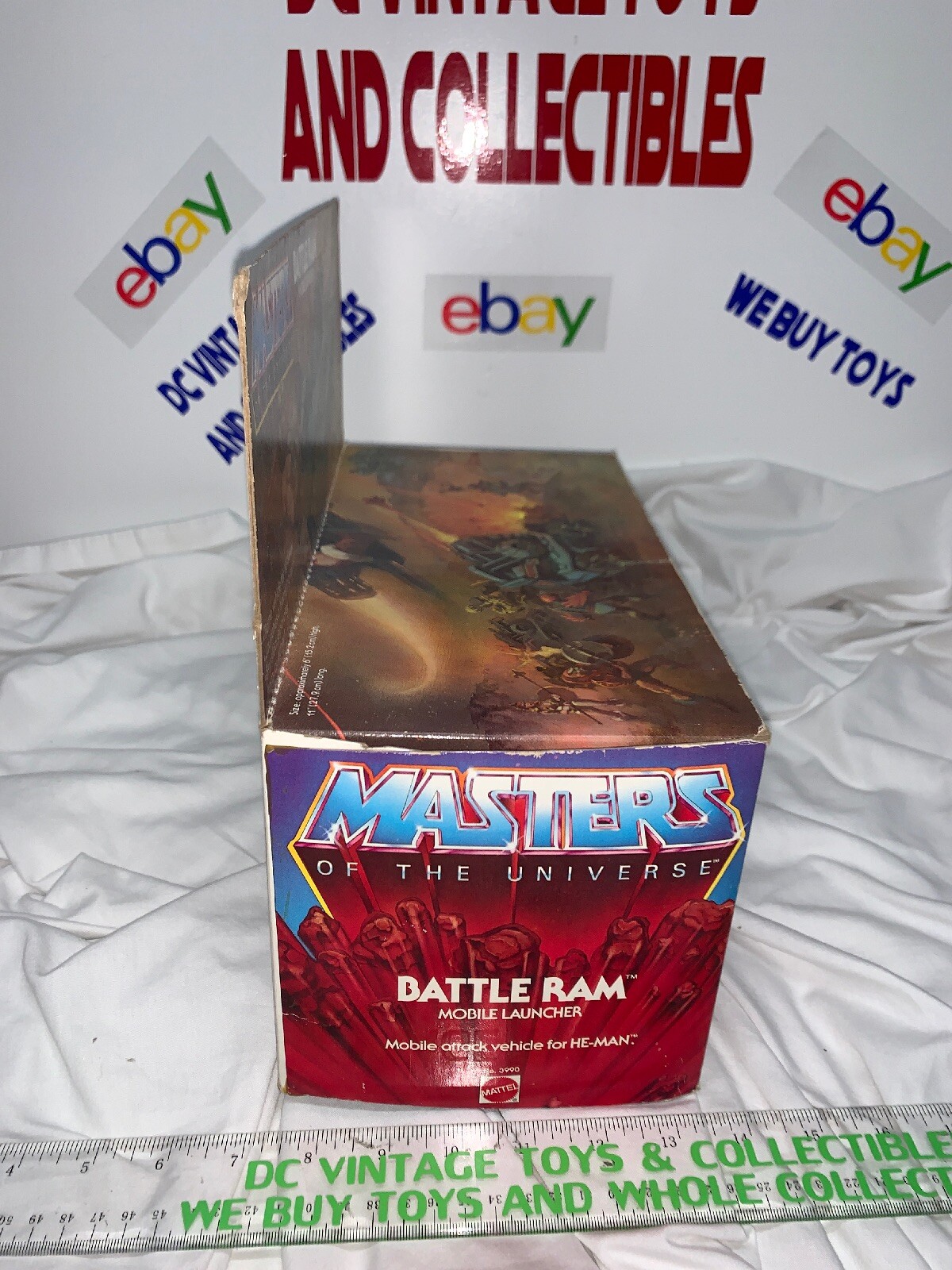 1981 Masters Of The Universe Battle Ram New Sealed MOTU Vintage he man ...