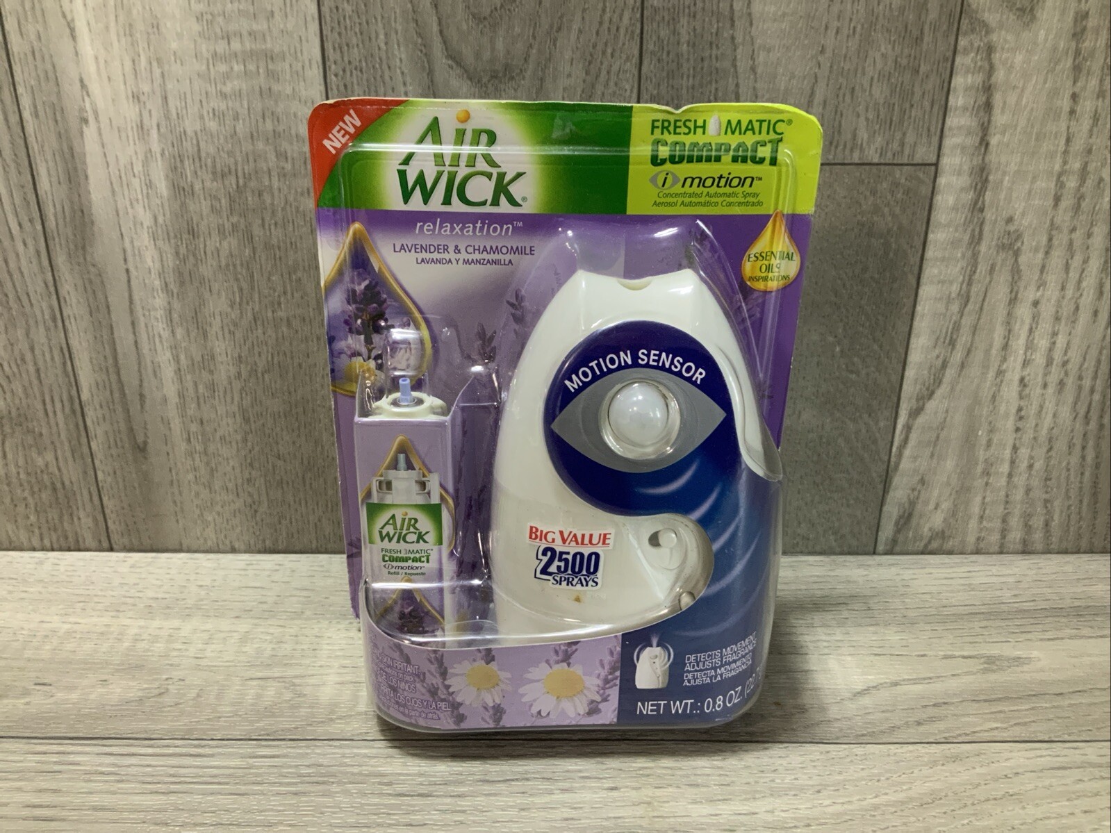 Air Wick FreshMatic Compact Lavender & Chamomile Motion Sensor ...