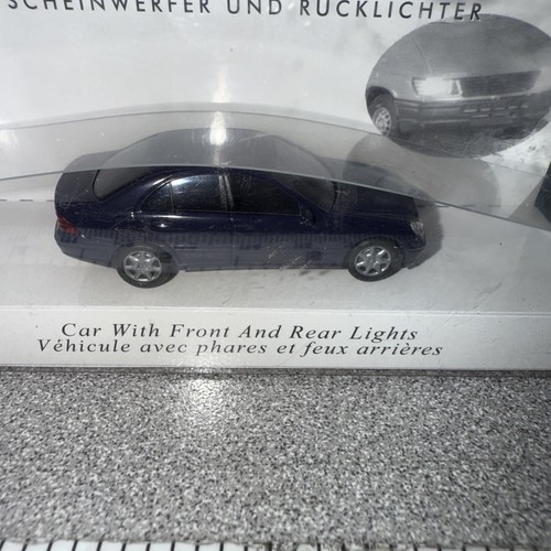 Busch Ho Scale Mercedes Benz 4 Door With Lights Front And Rear Never ...