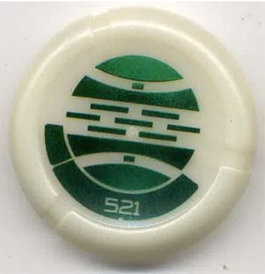 LEGO Bionicle Weapon Throwing Disc with 521 Le-Metru, Glow in the Dark ...