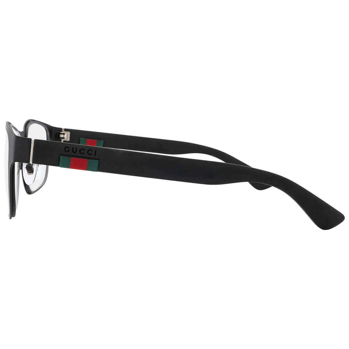 Gucci GG 0013O 001 Black Metal Square Eyeglasses 55mm for sale online ...
