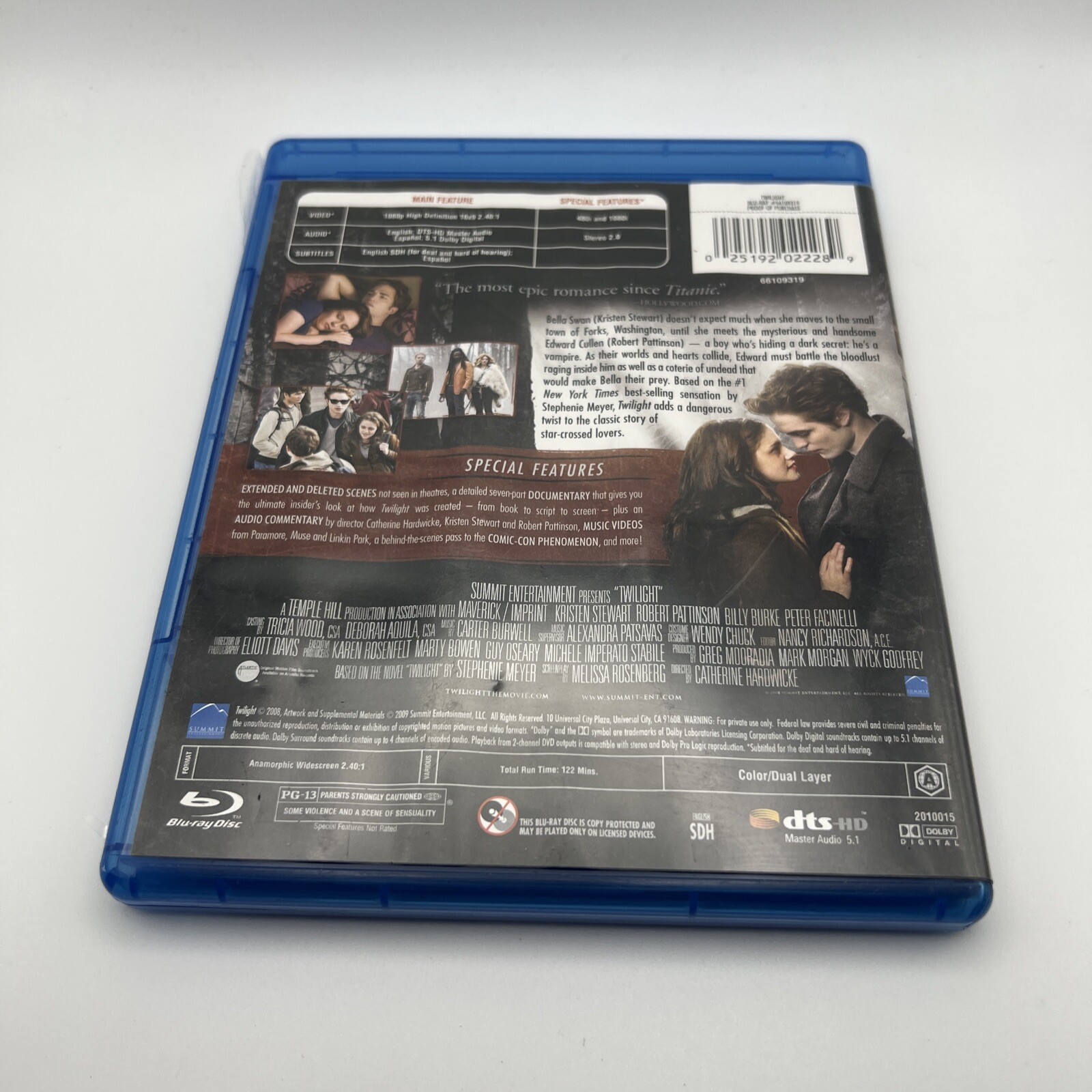 Twilight (Blu-ray, 2008) 25192022289 | eBay