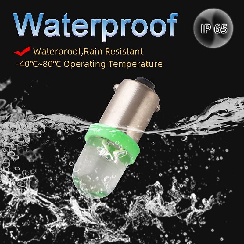 20X BA9S 1815 1816 1445 1895 LED Car Interior Instrument Dash Panel ...