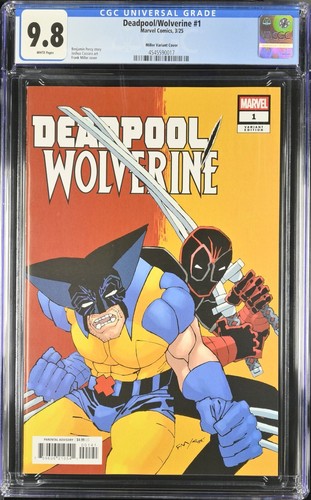 Deadpool/Wolverine #1 - Frank Miller Trade Variant Cover - CGC 9.8 | eBay