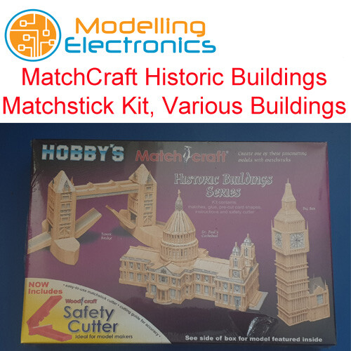 Hobby's Match Craft Historic Buildings Series Matchstick Kit Various ...