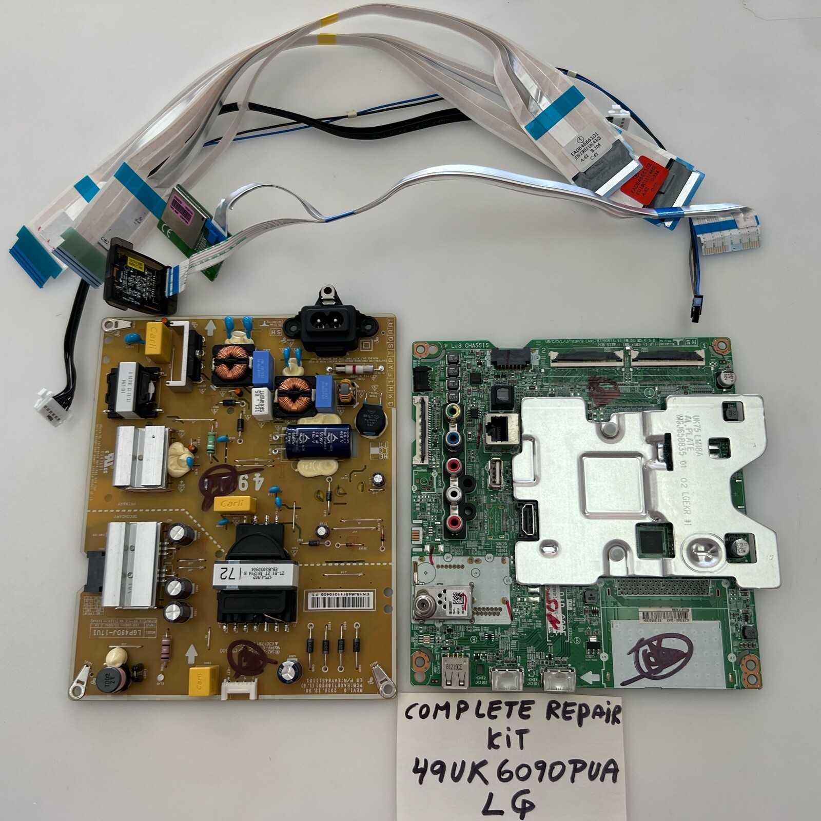 LG OEM Complete Repair Kit — Model 49UK6090PUA | eBay