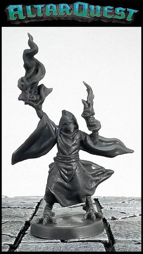 Shadow bender Kenku Wizard DnD RPG Fantasy Miniature Altar Quest FLAT ...