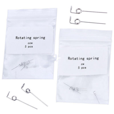 10 Pcs Dental Clockwise/Counterclockwise Rotating Spring Square Wire ...