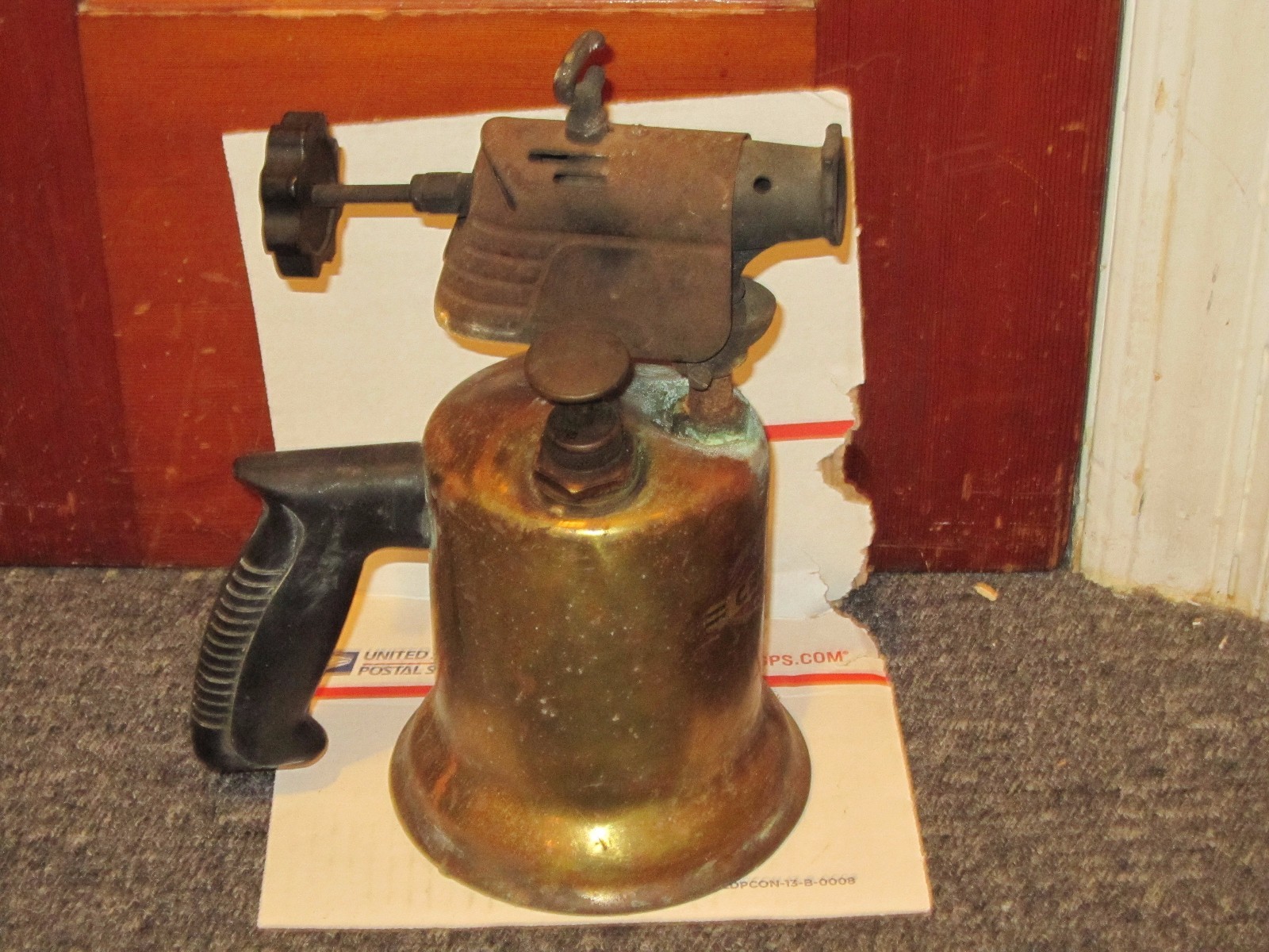Vintage Antique Craftsman Brass Solder Torch Gas Blow Torch | eBay