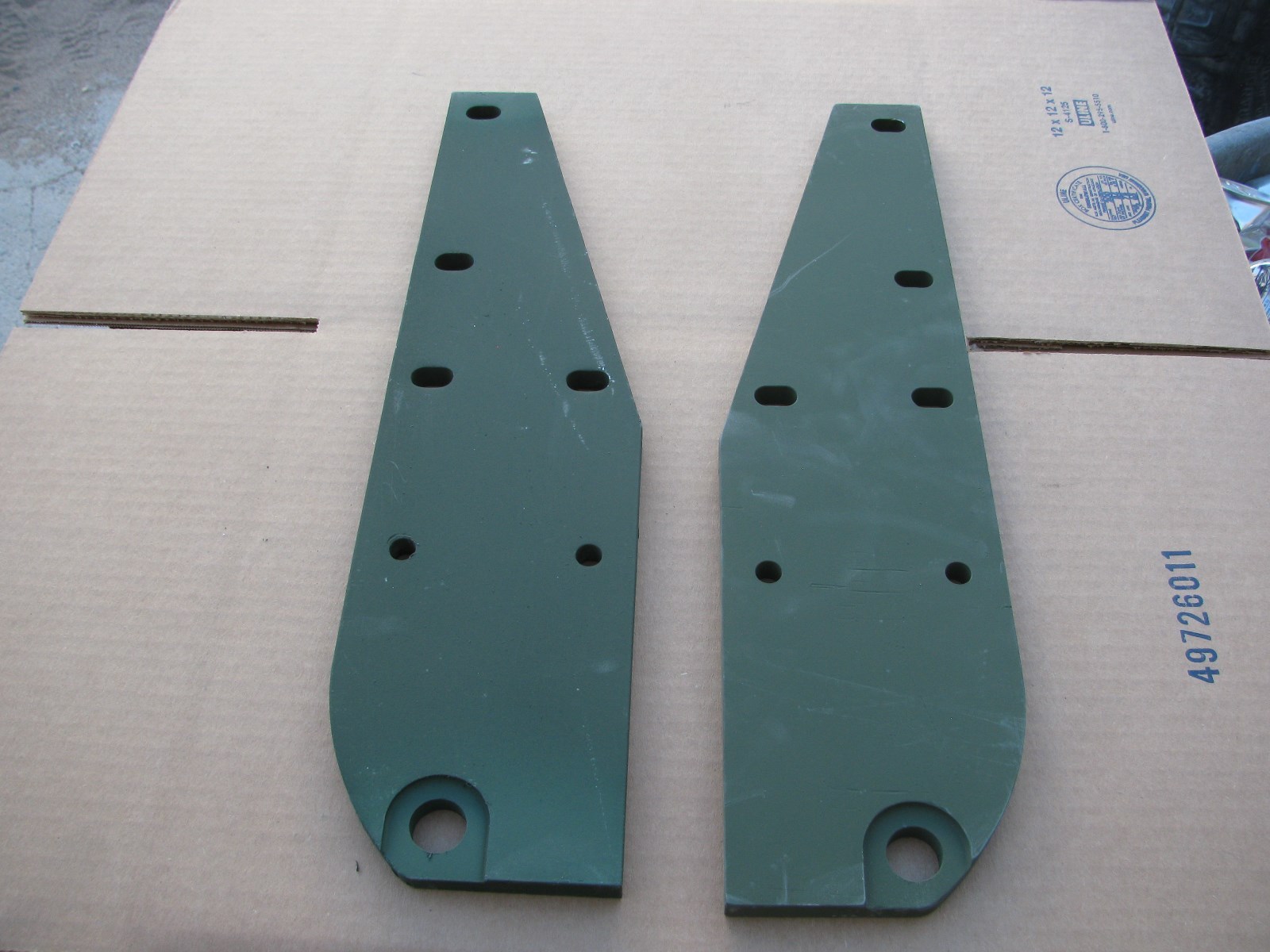 M998 HMMWV SLANT BACK HARDTOP RT& LT REAR SPONSON MOUNTING BRACKETS | eBay