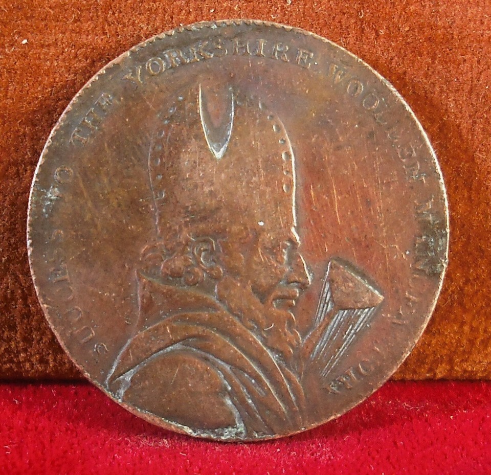 Coin 1793 Halfpenny St. Patrick Brownbill Leeds Yorkshire UK | eBay