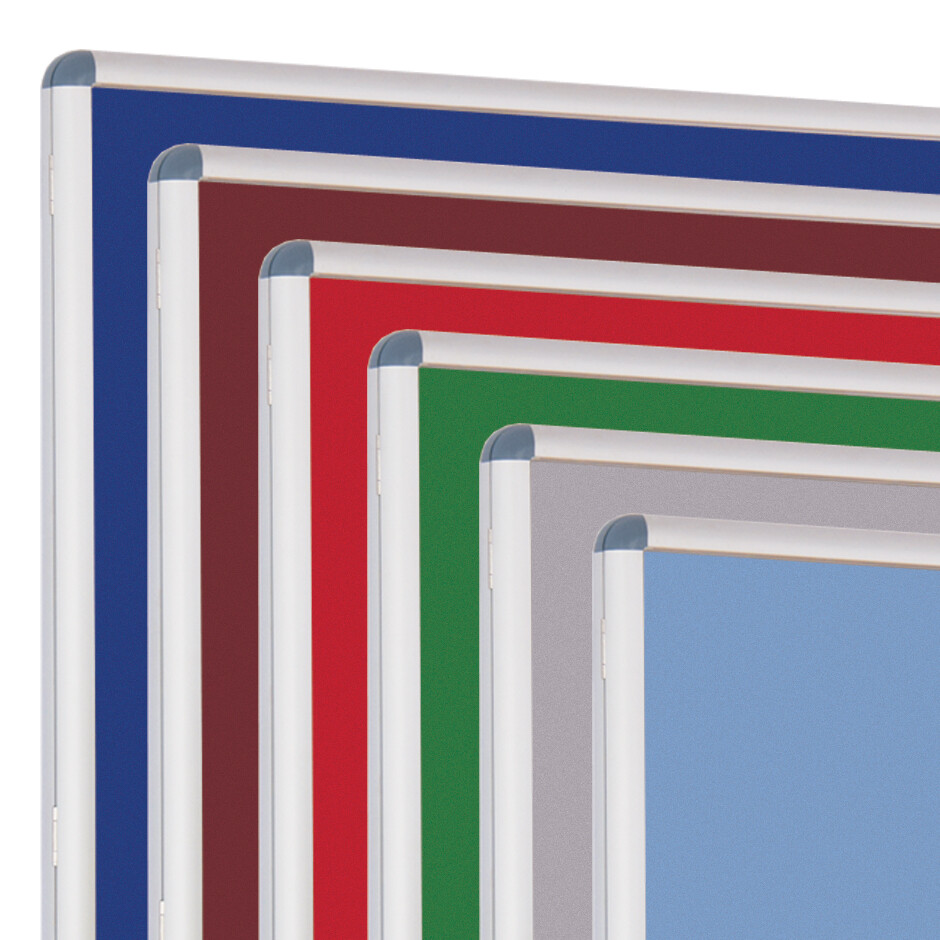 Wonderwall Lockable Tamperproof Felt Noticeboard with 2 matching locks ...