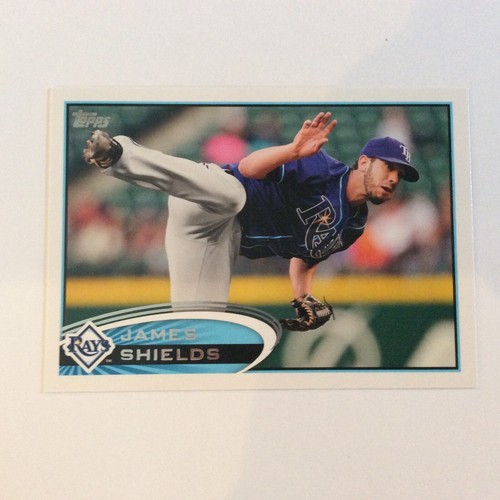 2012 Topps #471 James Shields Tampa Bay Rays | eBay