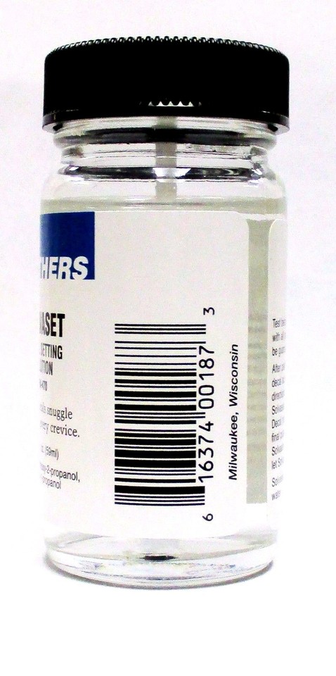 Walthers 904-470 Solvaset Decal Setting Solvent 2oz 59.1mL Bottle ...