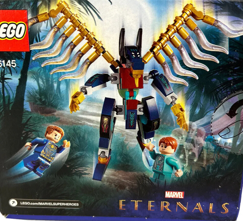 🔥 LEGO Marvel Eternals Aerial Assault 76145 Building Kit NEW SEALED ...