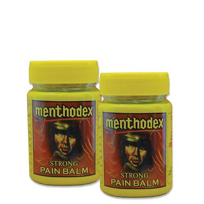 Menthodex Strong Pain Balm, Pleasant, Green, Pain Relief Ointment, 200 ...