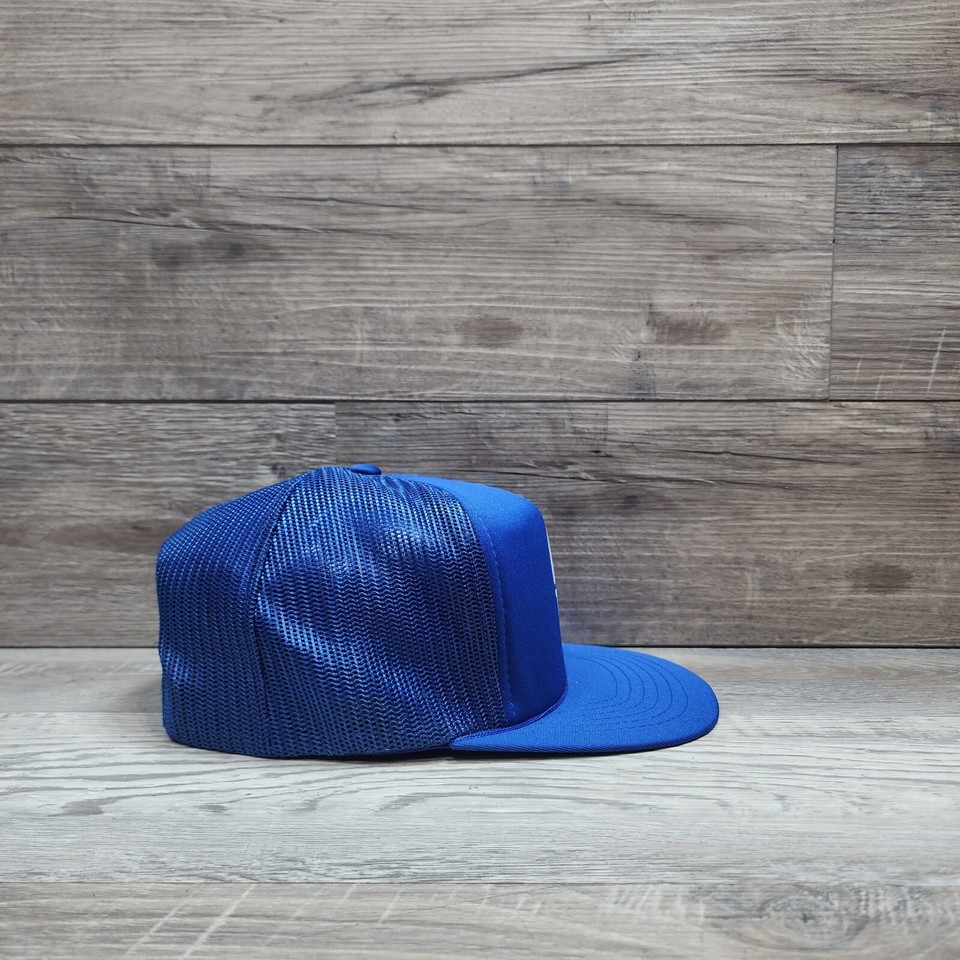 Vintage Tires Inc. Trucker MeshBack Adjustable SnapBack Adult Blue ...