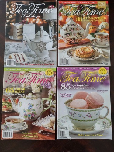 Tea Time Magazine Lot of 4 Issues 2008 - 2013 - 2019 | eBay