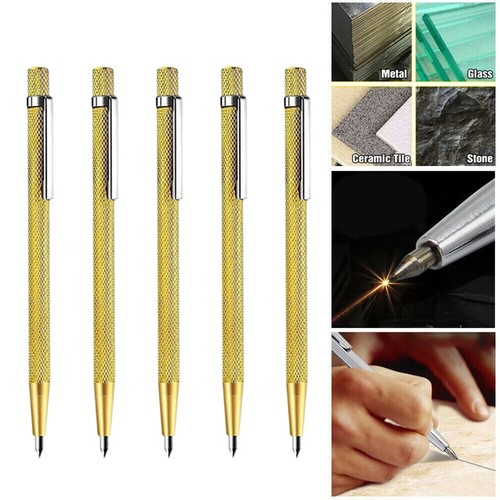 Nice Portable Pen Lettering Pen Metal Glass Cutter Gold Hand Tools ...