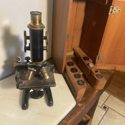 Microscopes & Lab Equipment - Antique Zeiss Microscope