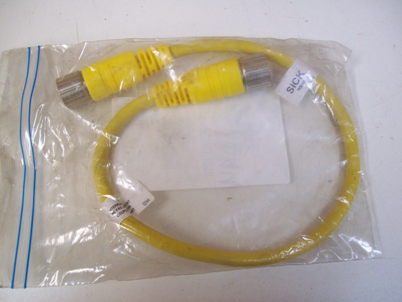 SICK OPTIC 7029160 CONNECTOR CABLE - NEW - FREE SHIPPING!! | eBay