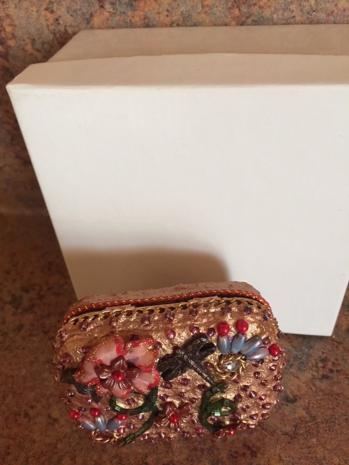 BEJEWELED BEDAZZLED BOX CASE | eBay