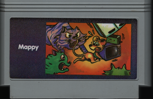 Mappy - Nintendo Famicom Famiclone FC Bootleg 8-bit Cartridge Used US ...