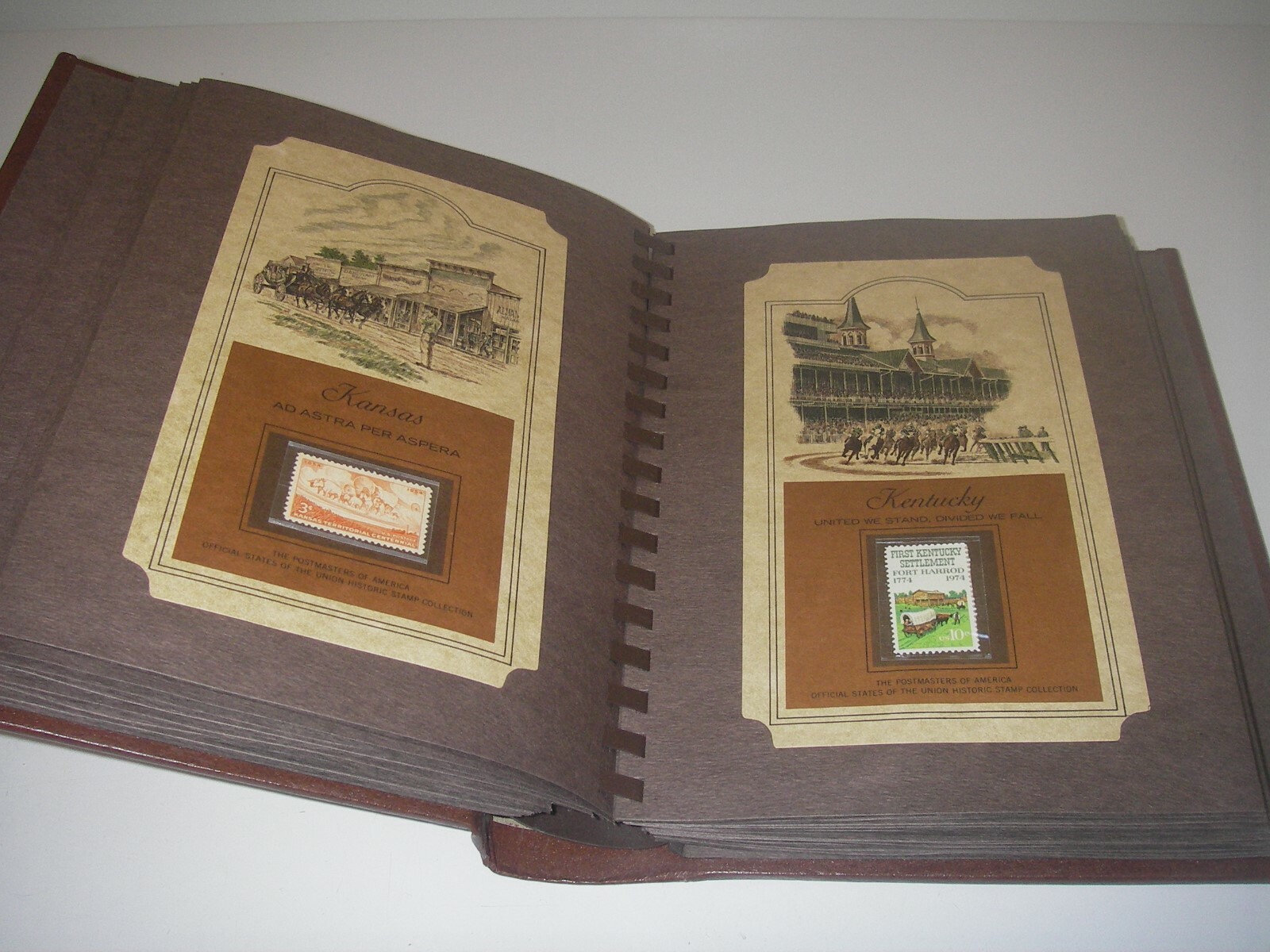 Postmasters of America Official States of Union Historic Stamp ...