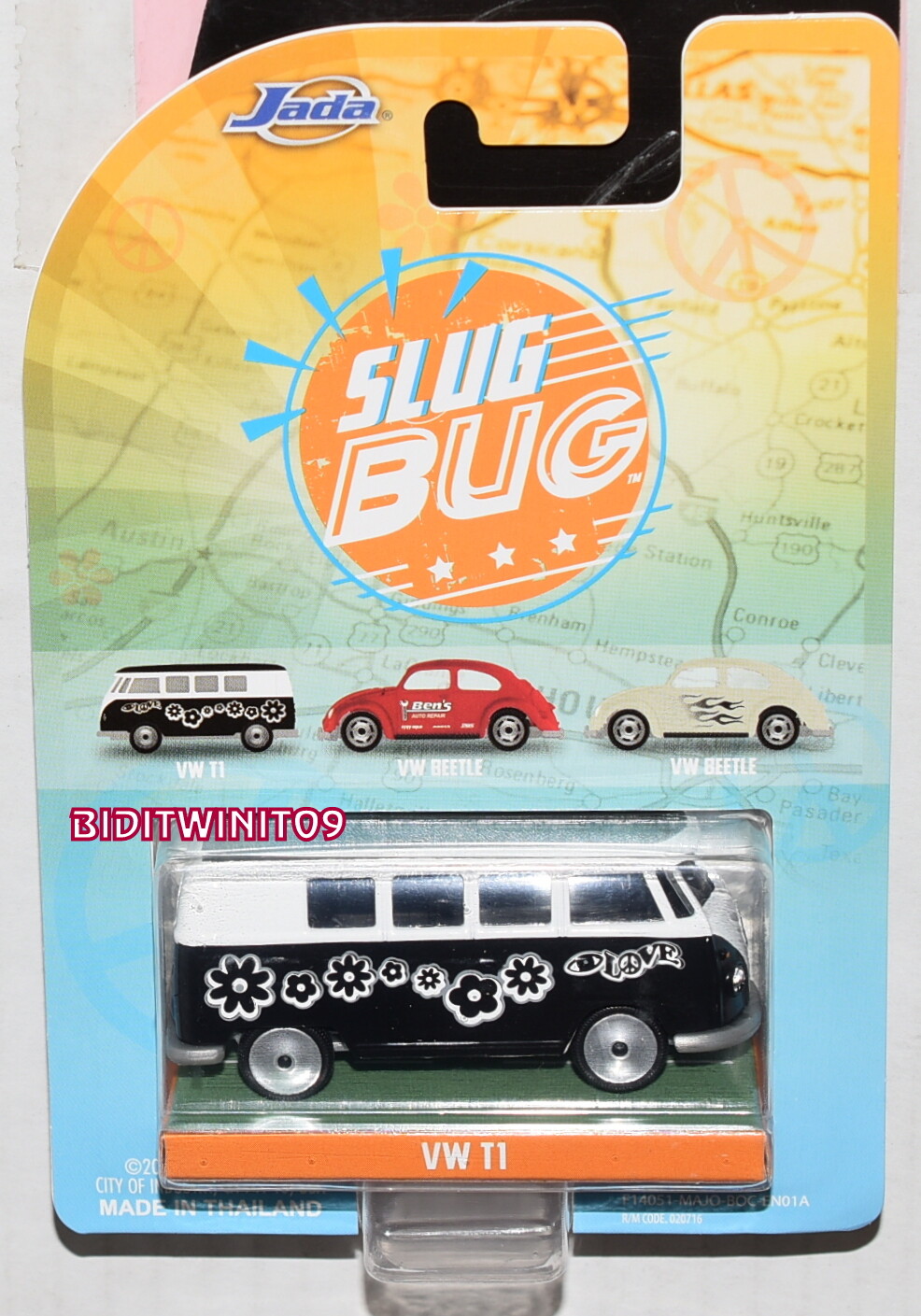 2020 JADA SLUG BUG VOLKSWAGEN VW T1 BUS | eBay