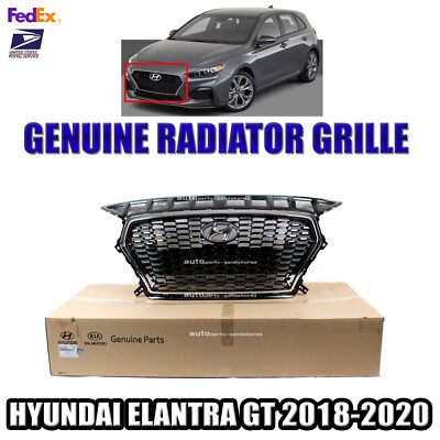FEDEX⭐Free Genuine 86350G3000 Radiator Grille For Hyundai Elantra GT ...