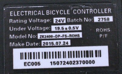 Controller for Razor E100 / E125 / E150 / E175 Trikke E2 # ZK2400-DP-FS ...