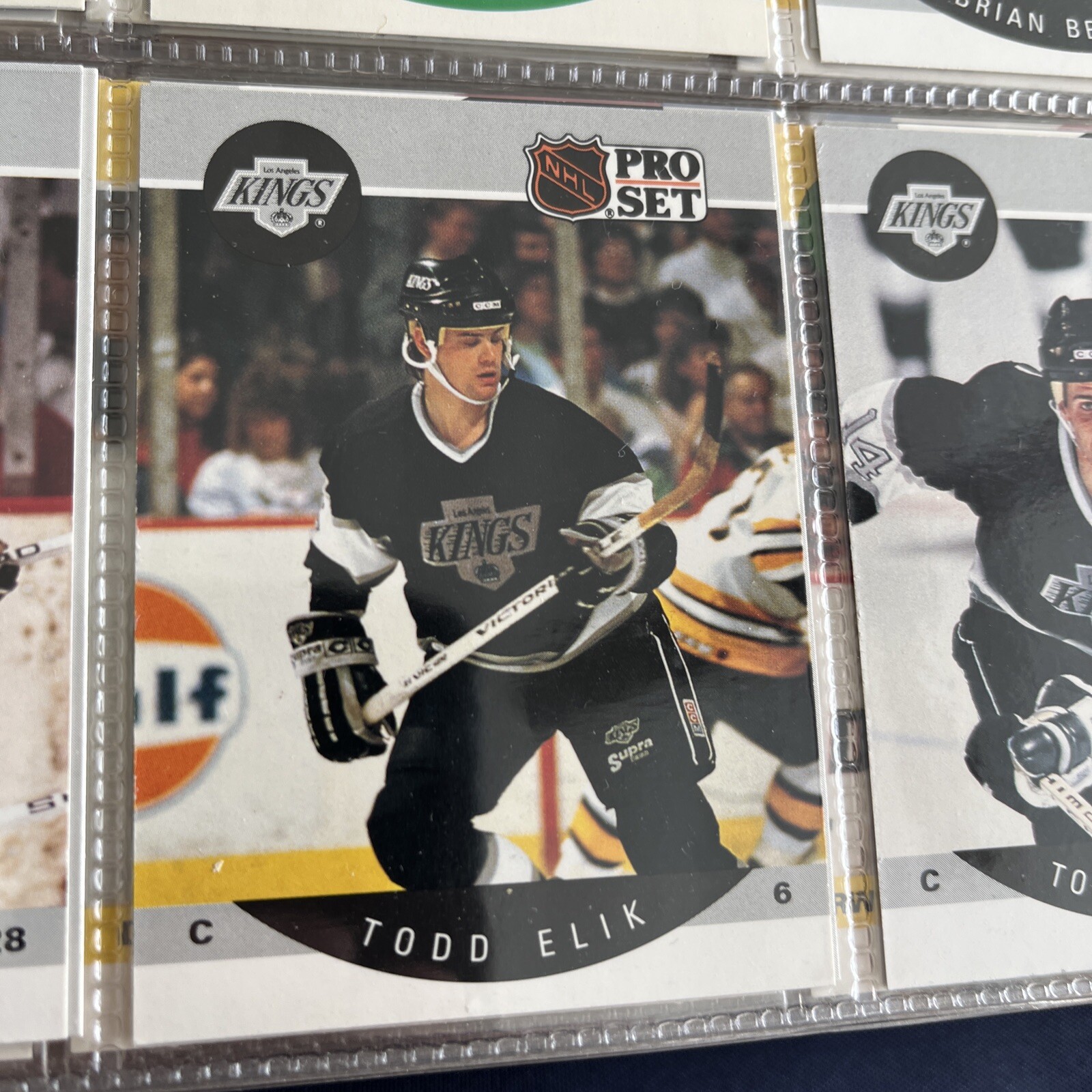 1990-91 Pro Set Hockey Card Todd Elik Los Angeles Kings #116 | eBay