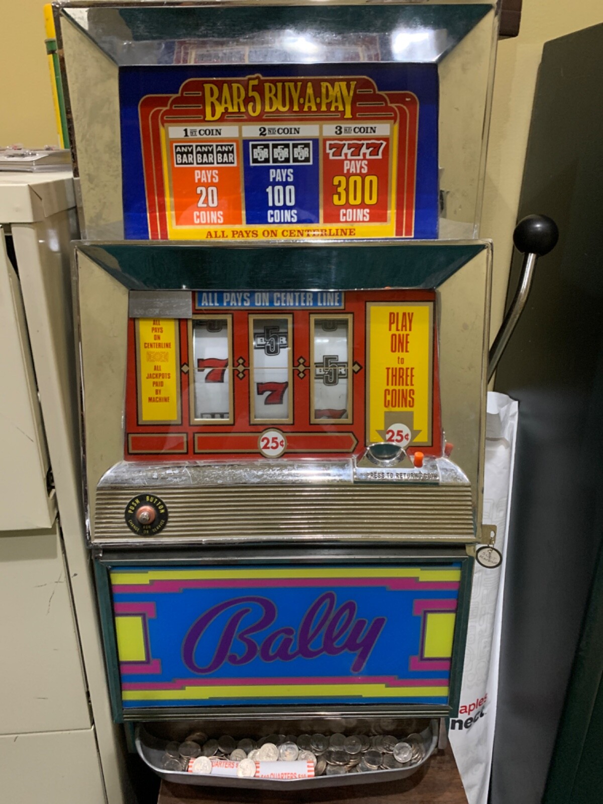 1966 Bally slot machine | eBay